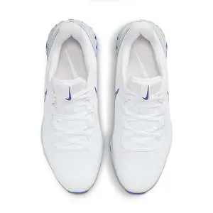 Nike React Infinity Pro Golf Shoe - White/blue