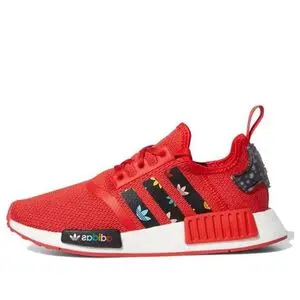 Adidas Nmd_r1 J 'mini Trefoils Print - Red