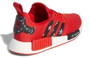 Adidas Nmd_r1 J 'mini Trefoils Print - Red