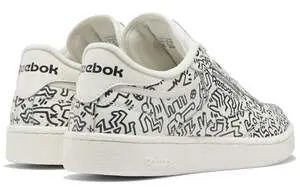 REEBOK Keith Haring X Club C 'dancing Figures Allover Print' Sneakers