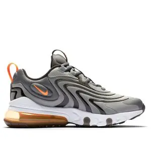 Nike Max 270 React Eng "iron Grey" Sneakers - Silver/orange
