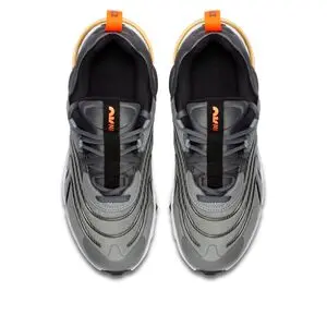 Nike Max 270 React Eng "iron Grey" Sneakers - Silver/orange