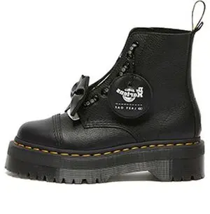 Dr. Martens Lazy Oaf X Sinclair Platform Boots - Black