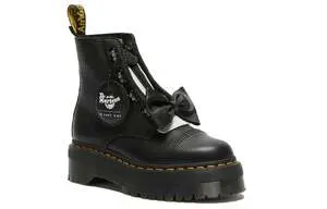 Dr. Martens Lazy Oaf X Sinclair Platform Boots - Black