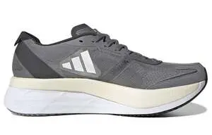 Adidas Adizero Boston 11 Running Sneakers - Grey Three/zero Metallic/carbon