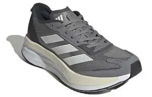 Adidas Adizero Boston 11 Running Sneakers - Grey Three/zero Metallic/carbon