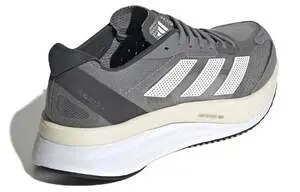 Adidas Adizero Boston 11 Running Sneakers - Grey Three/zero Metallic/carbon