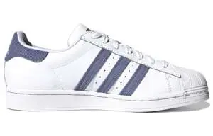 Adidas Originals Superstar Sneakers - White/lavender