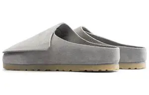 BIRKENSTOCK X Fear Of God Los Feliz Suede Leather Sandals - Grey