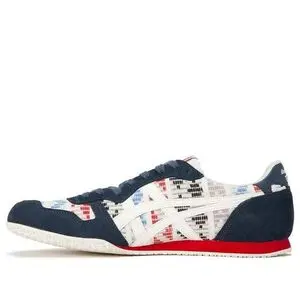 Onitsuka Tiger Serrano Athletic Sneakers - Blue/white/red