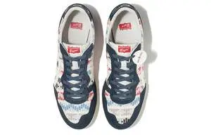 Onitsuka Tiger Serrano Athletic Sneakers - Blue/white/red