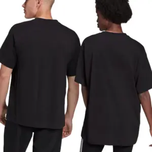 Adidas Sl T Solid Color Logo Casual Sports Short Sleeve Couple Style Black - Multi-color
