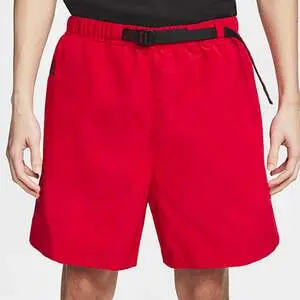 Nike Cargo Shorts With Adjustable Belt - Red