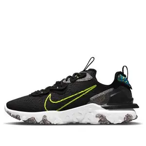 Nike Nike React Vision "Black Volt" Low Top Sneakers Black/yellow