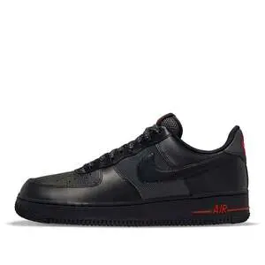 Nike Nike Air Force 1 Low "Reflective Black" Black/red