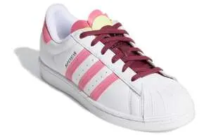 Adidas Superstar 'white Rose Tone - White/pink/red
