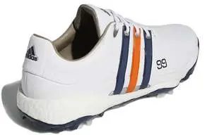 Adidas Tour 360 22 Golf Shoes - White/blue