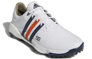 Adidas Tour 360 22 Golf Shoes - White/blue