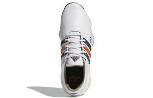 Adidas Tour 360 22 Golf Shoes - White/blue