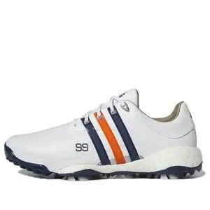 Adidas Tour 360 22 Golf Shoes - White/blue