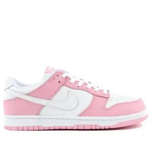 Nike Dunk Low Lace Up Sneakers - Pink