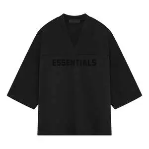 Fear Of God Heavy Jersey Football T-shirt - Black