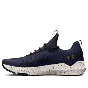 Under Armour Project Rock Bsr 3 Athletic Sneakers - Navy/white/gold