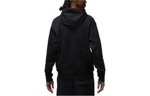 JORDAN Full-zip Fleece Hoodie - Black