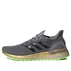Adidas Ultraboost Pb London Marathon Low Top Sneakers - Gray/yellow/green