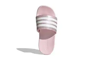 Adidas Adilette Comfort Slide J Pink Glitter