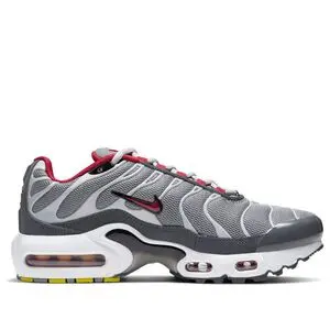 Nike Max Plus "particle Grey University Red - Grey/red