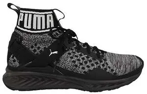 PUMA Ignite Evoknit High Top Sneakers - Black