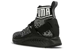 PUMA Ignite Evoknit High Top Sneakers - Black