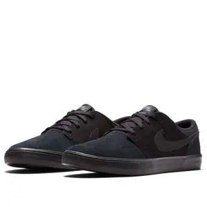 Nike Portmore 2 Solar Sb 'triple - Black