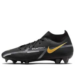Nike Nike Phantom GT2 Academy DF MG Soccer Cleats Black/gold
