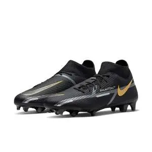 Nike Phantom Gt2 Academy Df Mg Soccer Cleats - Black/gold