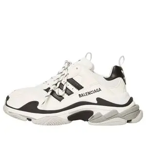Adidas Balenciaga X Triple S Sneakers - White