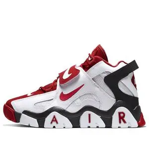 Nike Barrage Mid Sneakers - Redwhiteblack