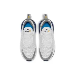 Nike Max 270 Athletic Sneakers - White/grey/blue