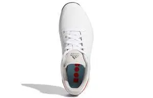 Adidas Eqt Wide Golf Shoes - White/gray/red