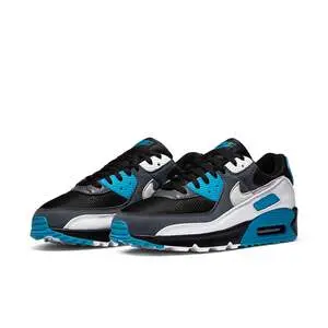 Nike Max 90 Athletic Sneakers - Black/blue