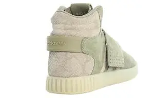 Adidas Tubular Invader Strap High Top Sneakers - Green