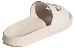 Adidas Adilette Lite Slides - White/gold