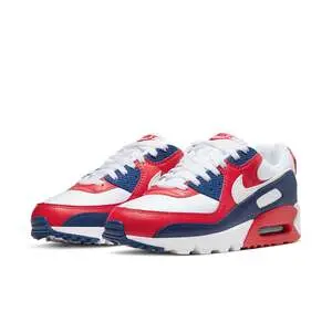 Nike Max 90 Sneakers - White/blue/red