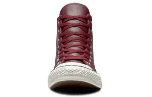 CONVERSE Chuck Taylor All Star Leather High Top - Red/white
