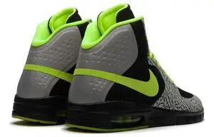 Nike Paul Rodriguez Hyperfuse Max P High Top Sneakers - Black/volt-metallic Silver