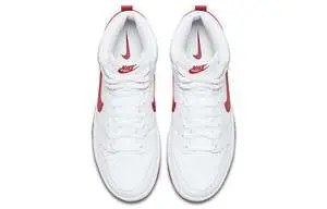 Nike Dunk High Top Sneakers - White/red