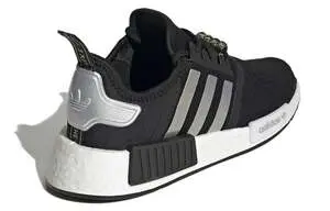 Adidas Nmd_r1 'black Iridescent' Sneakers - Black/silver