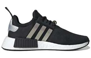 Adidas Nmd_r1 'black Iridescent' Sneakers - Black/silver
