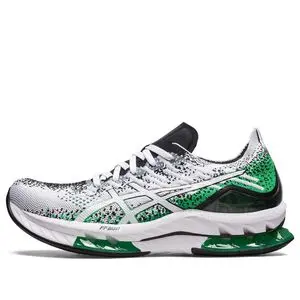 Asics Kinsei Blast Athletic Sneakers - White/cilantro